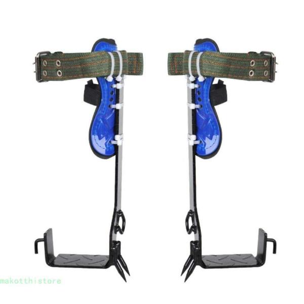 ?優れたパフォーマンス：鋭くて硬いステンレス鋼の爪を使用し、より強く、より耐久性があり、より安全です。クライミングネイルは鋭く、変形しておらず、防錆性と耐摩耗性があります。?使いやすい：ベルトは使いやすいです。強力な耐荷重能力があり、最大荷...