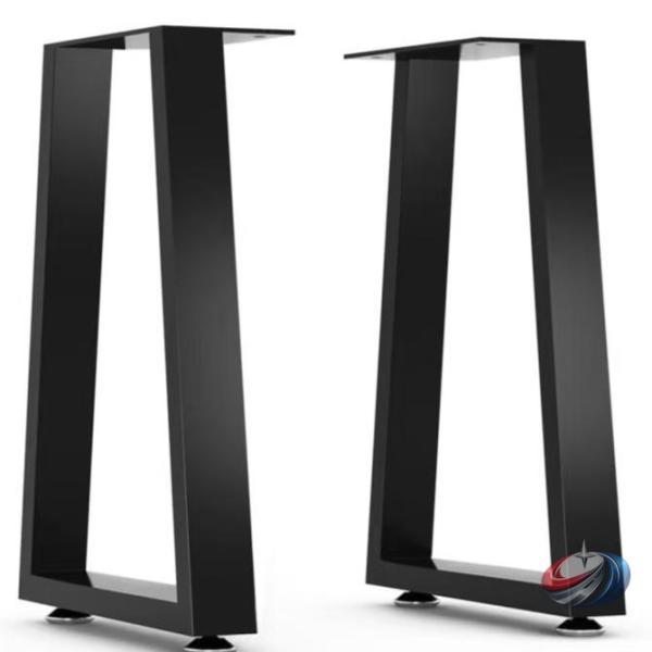 【お好きな木材で簡単D.I.Y.】： 流行りのD.I.Y.が手軽にできるテーブル用のアイアンレッグが登場しました。お好きな木材で作った天板を載せればオリジナルテーブルの出来上がりです。【商品詳細】： ■サイズ：奥行40/50/60cm，高さ...