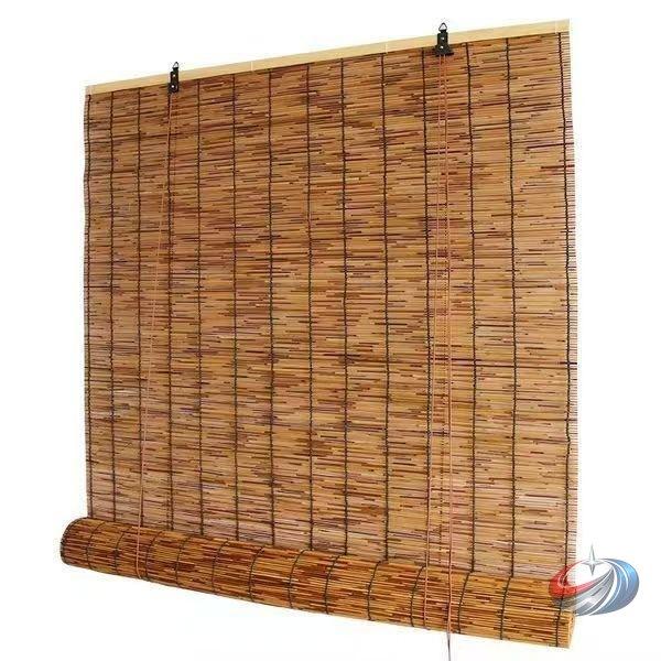 使用と設置が簡単：屋内と屋外に設置でき、必要なハードウェアが全て含まれており、数分で取り付けることができます。70%半透明ロールカーテン：自然な植物の香りとフィルター効果があるので、家のデコレーションに柔らかさを加え、ラウンジで夏のそよ風を...