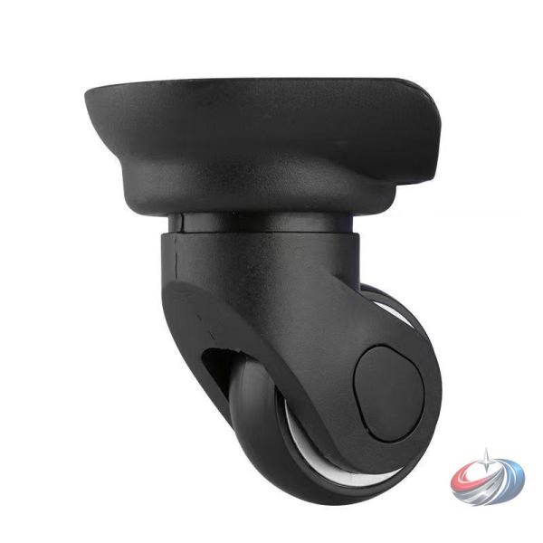 【カラー】 ブラック 材質：プラスチック 【製品仕様】サイズ：20×1.2×0.25 cm  重量：44g 約 パッケージ内容：キャスターカバー×8本 原産国 : 中国 【シングルキャスターでもOK】本商品はダブルキャスターだけでなく、シン...