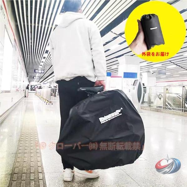 輪行バッグ ロードバイク 16インチ 20インチ 自転車 バッグ 輪行袋 キャリーバッグ 折りたたみ 持ち運び