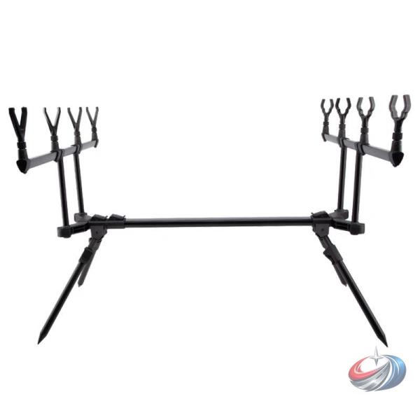 ?? バンクスティックは格納式で、ポールスタンドは折りたたみ式で、キャリーポーチに収納するのにとても便利です。?? バンクスティックが難しい貯水池、川、湖などの釣り場に最適です。?? アルミニウム合金製で、頑丈で耐久性があります。