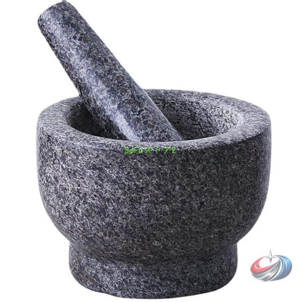 【材質】天然花崗岩。【高品質】材質は花崗岩で、磨かれた天然乳鉢と乳棒です。波紋もあります。もっと安心して、もっと安全です。【実用性】ニンニクを叩いたり、ナッツや薬用材料、コーヒー豆などの硬い成分を粉砕したりして、原料の栄養成分を大幅に保つこ...