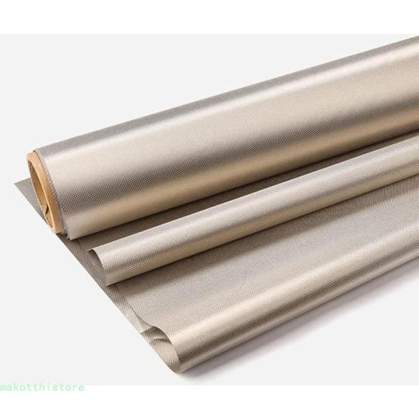 ★【電磁波シールド干渉防止】この材料は、電磁波や放射線を除去することができ、RFIDセキュリティ製品に広く使用されています。放射線を減少させ、静電気を除去する効果があり。★【電磁波遮断生地】導電性クロスとは、金属分子を繊維と一体化させ、厚さ...