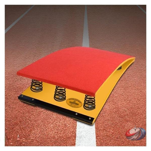 厚いソリッドウッド：体操用スプリングボードは、優れた耐力と長持ちする耐久性を持つ厚いハードウッド素材を採用し、繰り返しテストを行っても破損することはありません。プレミアムな弾力性： 芸術スプリングボードは9つの高粘度スプリングが含まれており...