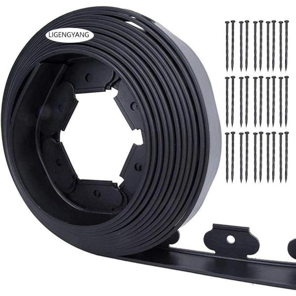 風景ガーデンエッジジングキット 境界線用 ランドスケープエッジングキット ブ 業務用 ガーデン 根止め芝止め見切り材エコエッジング