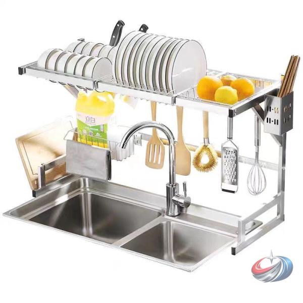 【商品仕様】サイズ：幅65cm×奥31.5×高さ51.5cm幅75cm×奥31.5×高さ51.5cm幅85cm×奥31.5×高さ51.5cm幅95cm×奥31.5×高さ51.5cmカラー：ステンレス、ブラック耐荷重：60kg素材：304ステ...