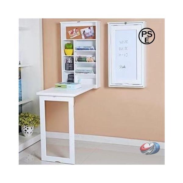 【エレガントなデザインとモダンなスタイル】ウォールテーブルのデザインはモダンでシンプルです。 木製で、壁に取り付けられた非常にユニークなデザインです。 リビングでも書斎でもオフィスでも。[省スペース &amp;amp;amp;amp;amp...