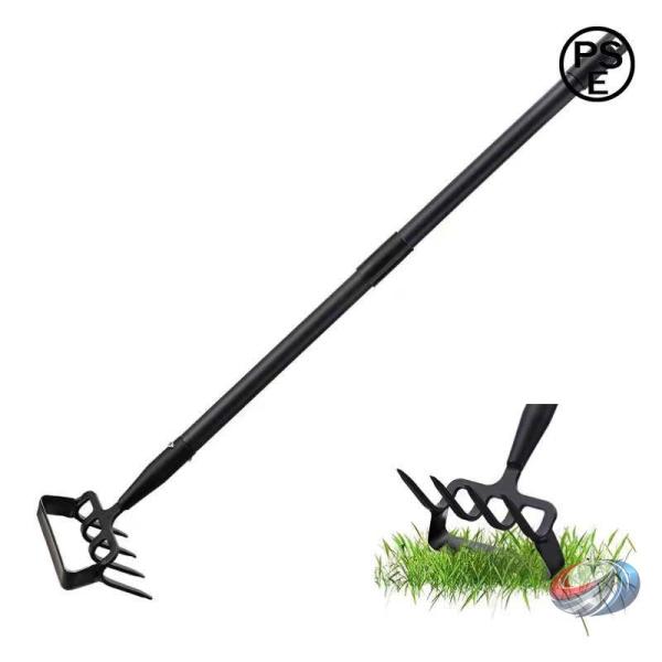 【幅広い用途】この草刈り機は必要な庭の鋤の道具で、草取り、溝を開け、種を蒔き、土を放し、種を蒔き、栽培し、野菜や花を植え、雑草を抜くなどに適用します。【絶妙な素材・便利ツール】庭鍬は錆びにくい高品質なステンレス製で、市場にある多くの木製ハン...