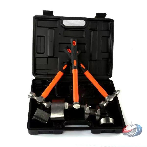 【使用用途】&amp;amp;amp;amp;lt;br&amp;amp;amp;amp;gt;自動車板金 工具 金属加工セット 板金ハンマー 7pcs 金づち 修復 手動 修理 バンパー 凹み リペア大工道具 ハンマ 金づち 金属 加工 ...