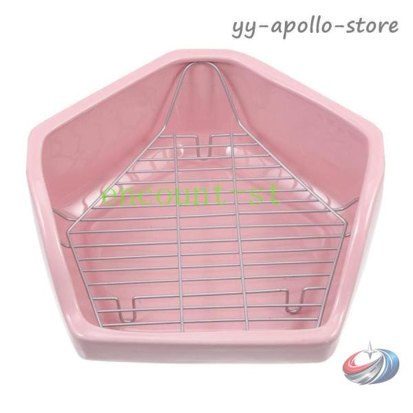 大型ウサギのゴミ箱五角形のウサギのおとりコーナーのトイレのトイレのトイレのトイレの陶磁器の抗のための大きなペットパンのための大きなペットのパン、ガレサ