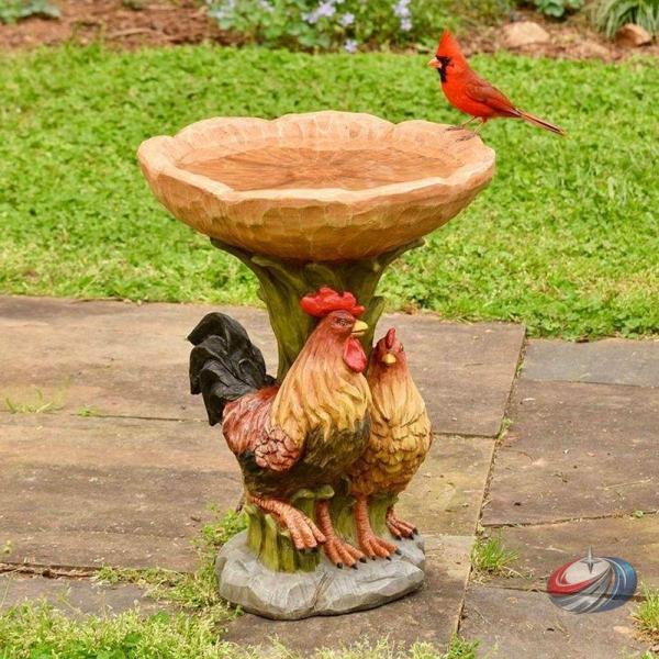 [面白い]美しい鳥の餌箱のデザイン,あなたの羽毛の友達があなたの庭に群がるのを見ることができます,毎日の餌やりを楽しむ.[野鳥のデザイン]野鳥の餌やりに最適です,鶏のように,すずめ,日本の麻雀,安全で便利な給餌場所を提供する.この小さな鳥の...