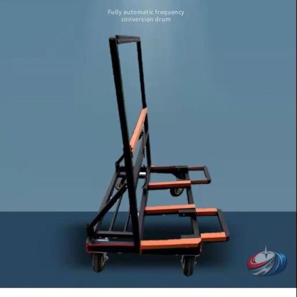 ボード台車 耐荷重400kg 運搬台車 折りたたみ 調整可能な 荷台車 キャリーカート台車板運搬車 長尺物台車 輸送 ガラス 建設現場 建物 業務用 4輪 6インチ サイレ