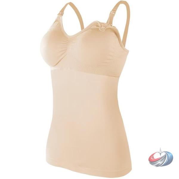 簡単授乳マタニティキャミソース授乳キャミトップスインナーマタニティーキャミソールブラサイズサイズ：ウエスト（cm）ｌ：72-130xl：74-1322xl:76-136※サイズは多少の誤差がある場合がございます。予めご素材ナイロンスパンデッ...