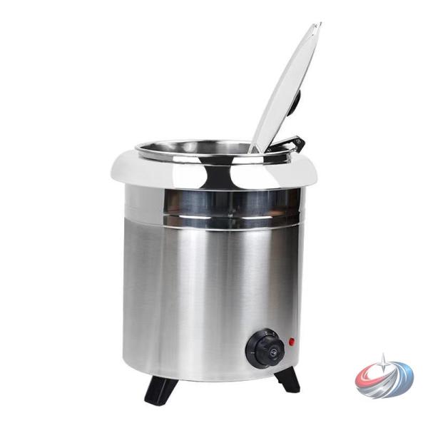 商品特徴熱を逃がしにくい省エネ構造で、長時間の仕様でもとてもエコなスープウォーマーです。商品詳細サイズ・容量本体重量（約）：5kg内容量：10L温度調節範囲（約）：30~85℃材質：ステンレス商品にはコンバーターがついています。