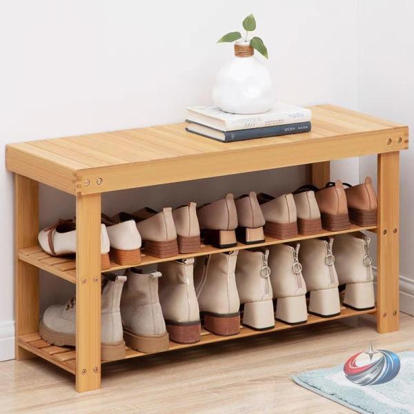 ・竹製スツールは環境に優しく、シンプルでおしゃれです。表面が滑らかで、構造が安定している。・靴の収納に便利です。持ち運びが便利で、外出、旅行、釣りに適しています。・高いところのものを取る時は踏み台として使います。・日常のスツールとしてもいい...