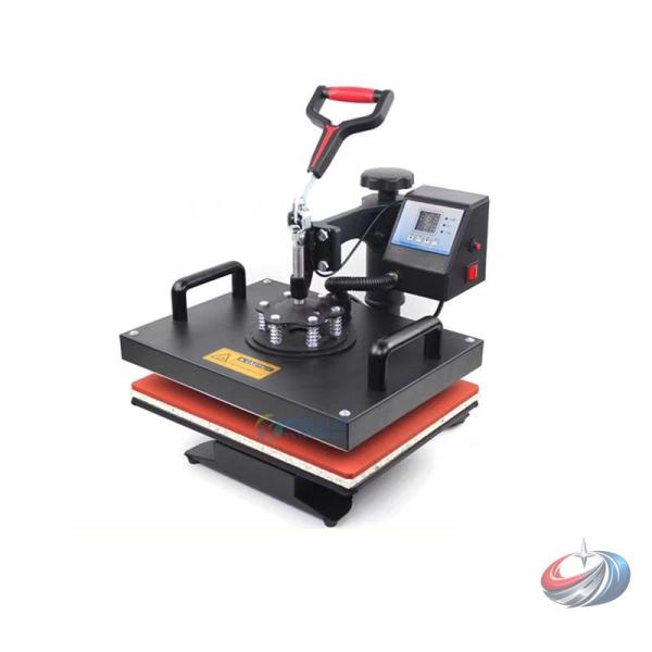 ートプレス機 Tシャツプレス機 熱転写プレス機 ヒートプレスマシン 多機能熱プレス転写機 熱転写昇華デジタルプレスメーカー 衣類ロゴプレス機 360°回転可能