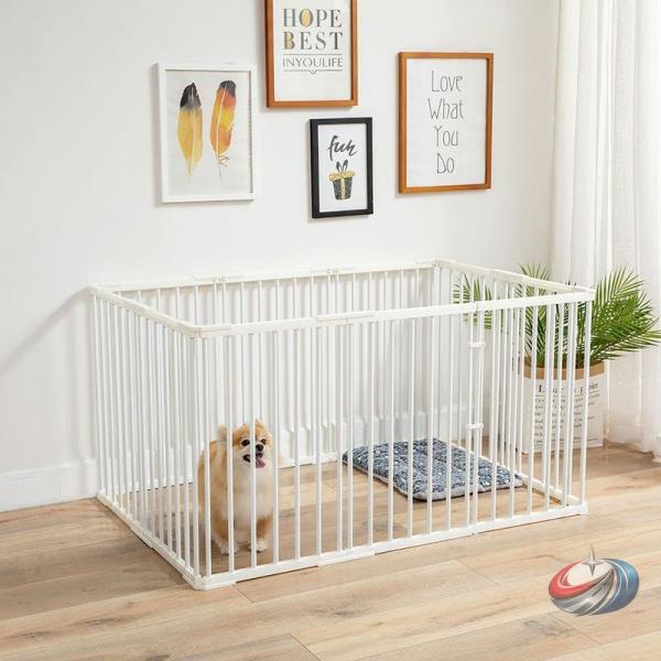 ペットサークル 犬用 14枚 犬 ケージ 大型犬 70cm ペットフェンス ドア付き 室内 置くだけ 犬 大型 扉 ペットゲート サークル ペットケージ