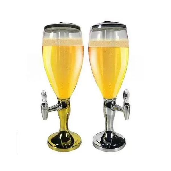 ビュッフェ式ビールタワー：このビールディスペンサーは3Lの容量を持っており、バー、ビュッフェレストラン、家族集会などに使用できます。取り外し可能なつらら：ビールタワーには分解できるアイスチューブがあります。より良い味を作り出すために、デザイ...