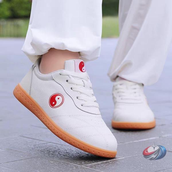 太極拳シューズカンフーシューズ革太極拳用シューズ功夫靴太極拳靴武術拳法トレーニングシューズ男女兼用全店2点