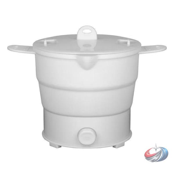 F　容量：1.2L　本体高さ15.5cm　折りたたみ高さ8cm