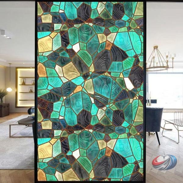 【遮熱・省エネ・節電】良好な遮熱効果と断熱効果があるので、夏は外からの熱をカットし、冬は室内の暖気を逃しません。熱気、冷気の流入出を~減して、日々の節電や省エネ対策にもなります。【3Ｄ魔法シリーズ】立体感の溢れる３D柄シリーズは貼る前に無色...