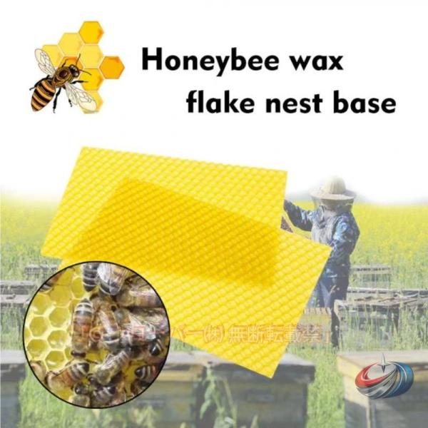 蜜蜂が巣を盛り付ける土台となる 巣礎 30枚セットです。(フレーム枠は含まれておりません。ミツバチ用の飼育シートである巣礎で、ミツバチ用ハニカム巣となります。強く、厚く、貼りやすく、最も採蜜に適したミツバチ用巣礎です。蜜蜂の生活の基盤になる...
