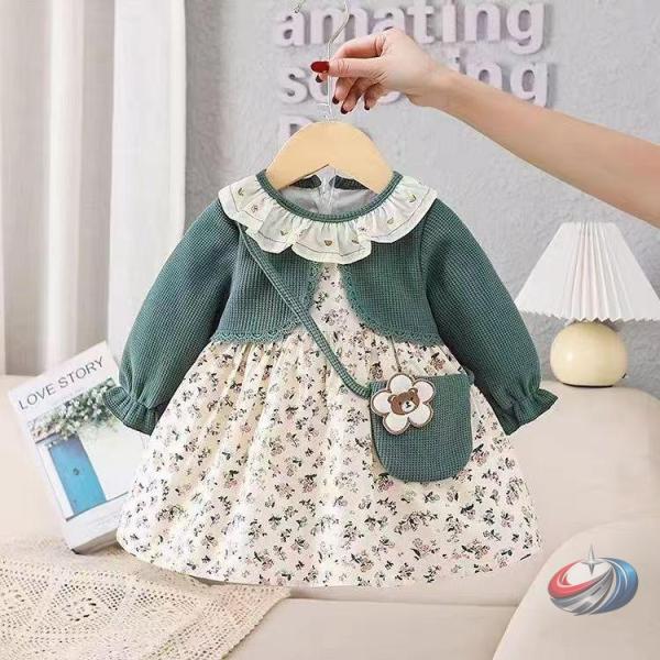 ベビー ドレス 結婚式 衣装 子供 ドレス 入園 入学 卒園 卒業式 七五三 プリンセス 赤ちゃん ワンピース 秋 夏 秋 冬 誕生日 服 1歳 2歳 ハーフ バースデー パーティー キッズ 女の子 フォーマルドレス 高級 発表会 80 9...