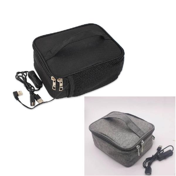 保温でいつも出来立てを楽しめるお弁当袋ランチバッグドライブスルーやお弁当などが冷めてしまうと美味しさが半減…これがあれば温かさを保つことが可能ですON/OFFスイッチ付きなので、手軽に電源の入切が出来ます。USB給電で保温ができ、保冷剤を入...