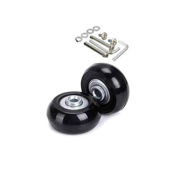 ゴム製　ユニバーサル　汎用　キャスター　スーツケース　ベアリング　修理　交換　ホイール　