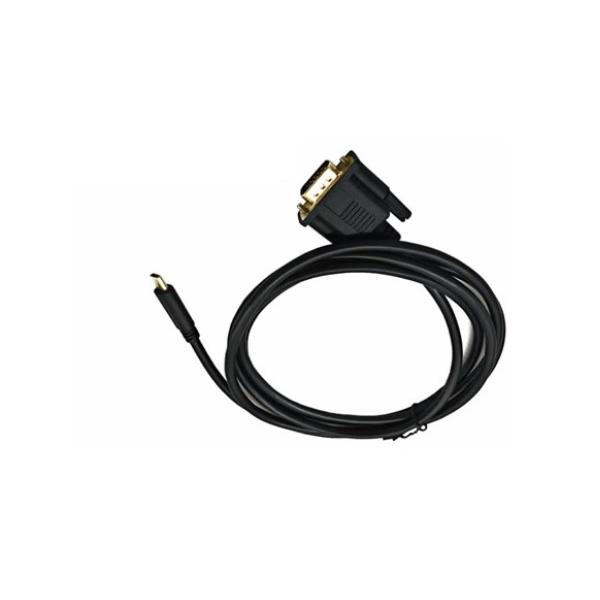 タイプCデバイスとVGA式ディスプレイを直接接続する為のケーブルです<br><br>こちらのケーブルは、パソコンやスマートフォンの映像や映画、音声、動画、写真などを、<br>VGA入力を持つテレビやモニタ...