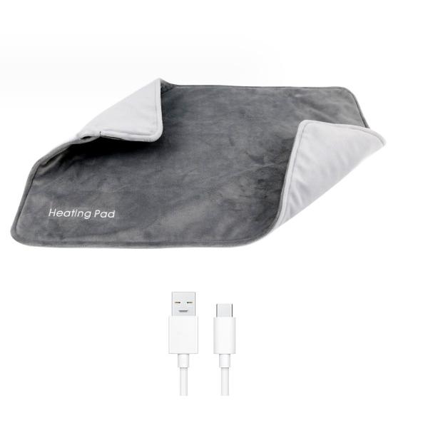 USB-Type-Cからの電源ですぐに温かくなる発熱マットです。