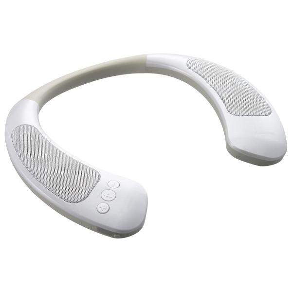 「商品情報」【特長】●ハイクオリティーサウンドのBluetoothネックスピーカー● Bluetooth送信機やφ3.5mmステレオミニプラグコード、RCA変換コードなどが付属していますので、Bluetooth非対応のオーディオでも手軽にワ...