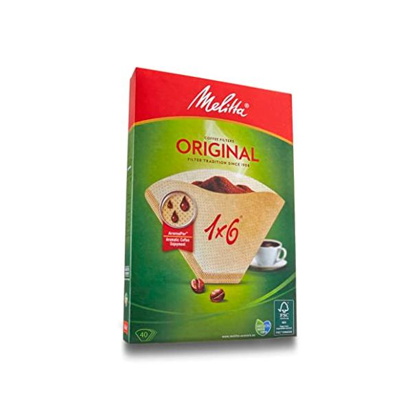 「商品情報」コーヒーにやさしく、環境にもやさしい、100%無漂白ナチュラルブラウンフィルターペーパーアロマホールでコーヒーの香りをより豊かに。二重シール責任ある森林管理のマークのついたFSC認証製品6杯~12杯用「主な仕様」サイズ(約):1...