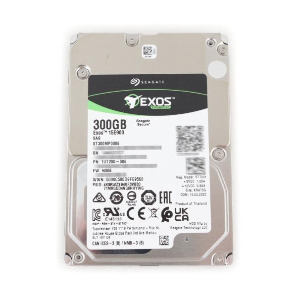 ※他店舗でも販売を行っておりますため、ご購入前に在庫確認をお願いいたします。※店舗直通アドレス：24joyshop@gmail.comシーゲイト Exos 15E900 エンタープライズ 300GB ST300MP0006 SAS 15K ...