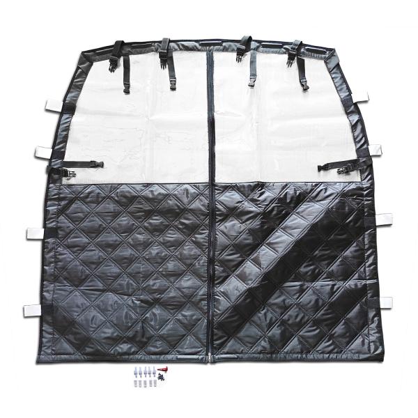 【適合車種】ハイゼット カーゴ / アトレー 型式：S700V / S710V 年式：R3.12〜現行【エアコン効率アップ】エアコンの風を妨げず快適な車内環境を維持。簡単に車の空間を分割されて、車内分煙や飛沫防止に役に立ちます【飛沫防止】防...