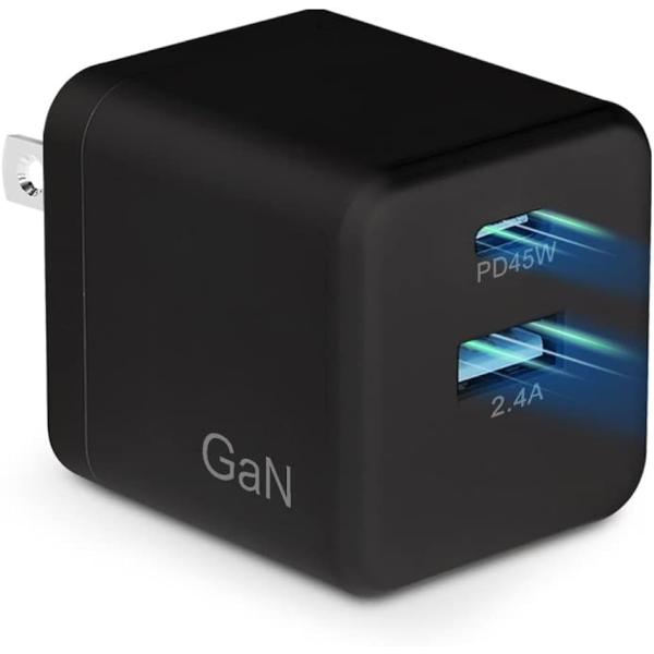 バリエーションコード : 2B2OOT5C9X・「超コンパクト設計＆持ち運びやすい」最新のGaN（窒化ガリウム）技術の採用により、小型軽量デザインを実現しました。より環境に優しく、より速い高速充電です。一般的な30W出力の充電器に比べ約50...