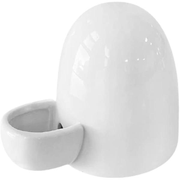 「陶器製の給水器」ハムスターやハリネズミが、軽いプラスチック製の給水器等を倒してしまったりと悩まれている方へ、しっかりと重みのある陶器製の給水器に換える事によって解決できます。「シンプルなデザイン」重みのある造りなので、小動物が倒したりする...