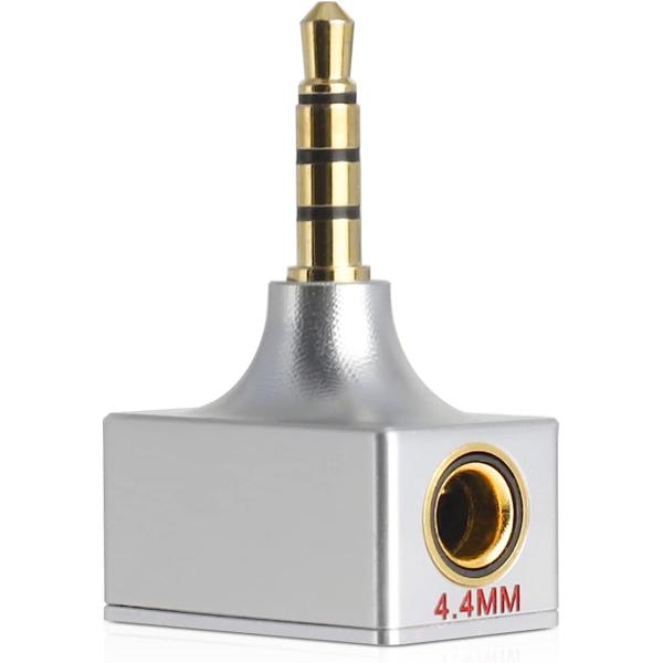 バリエーションコード : 2B2F9YNF9R・「イヤホン・ヘッドホン用変換プラグ」3.5mmバランス出力端子を搭載しているデジタルオーディオプレーヤー(DAP)、ヘッドホンアンプに、4.4mmを搭載しているイヤホンを接続し、手軽にハイレゾ...