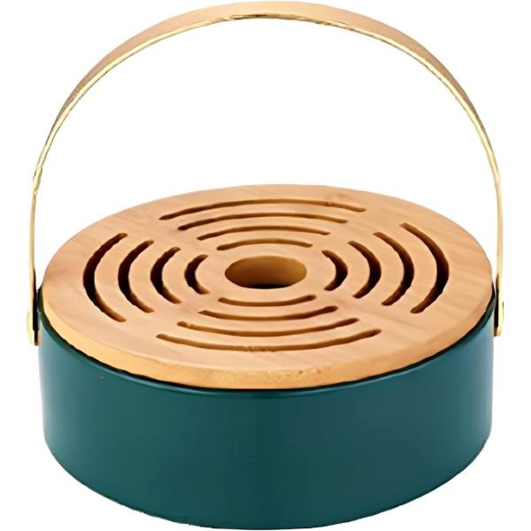 バリエーションコード : 2B2GIQNPUX北欧風の虫よけ蚊取り線香ホルダー キャンプやアウトドア、お部屋やガーデニングなど屋外での虫よけ対策にご利用いただける。また、ヨガ室や茶室などでお好きな香りをたけばリラクゼーションに役立てることが...