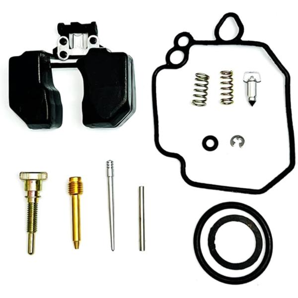 スズキ 用 レッツ の キャブレター リペア キット です。キャブからガソリンが漏れている場合、パッキンが劣化している場合が御座います。部品が沢山付属しておりますので、修理用としてもお使い頂けます。「適合車種 SUZUKI 用（スズキ 用)...
