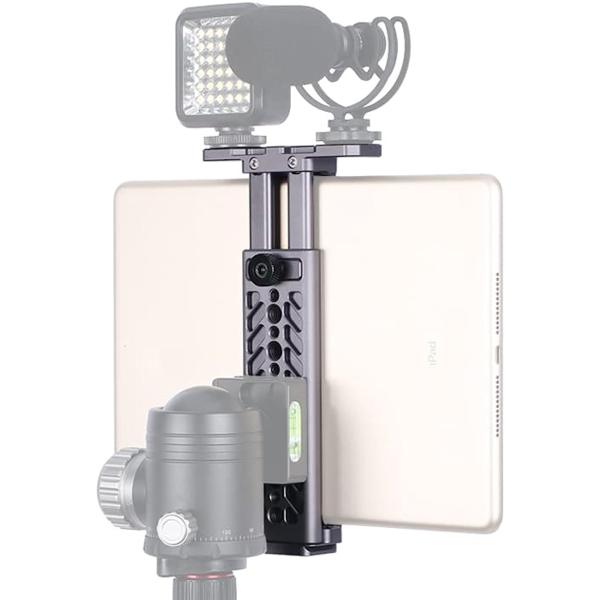 131mm〜245mmの広い幅に対応できます。iPad Pro 12.9、10.5、9.7、Air、Mini、Surface Pro、Samsung Galaxy Tab、Galaxy Tabなどのタブレットに適します。上部には2つコールド...