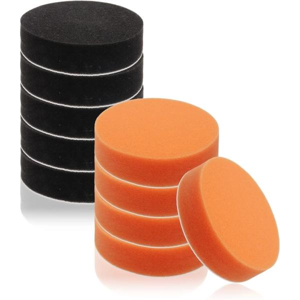 バリエーションコード : 2B9T8VU8DS愛車に傷を与えない電動ポリッシャー用のスポンジバフたくさん使える2色、10個セット。洗車やワックスがけ、コンパウンド、研磨、などに使えます。サイズ：直径125mm、厚み30mm　パッケージ総重量...
