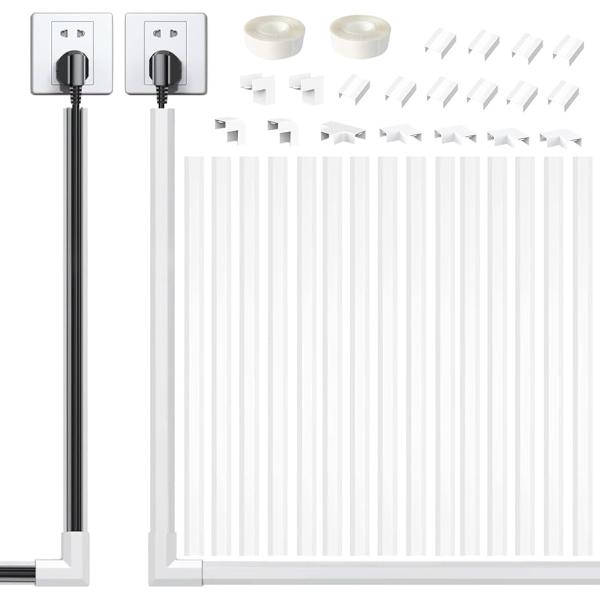 バリエーションコード : 2B9YJX85IT・「有線ケーブル、電源を有効に隠す」テレビのケーブル、パソコンのケーブル、 家電のケーブル、コンセントのケーブルなど、 さまざまな有線ケーブルを隠すとかできます。環境を美しくするだけでなく、電線...