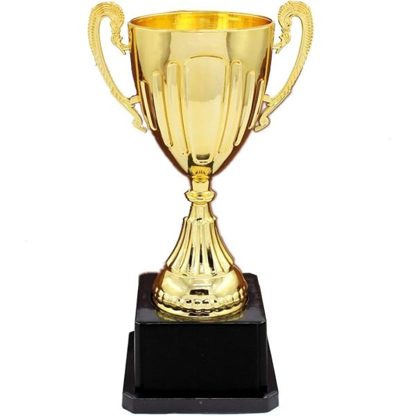 バリエーションコード : 2BJHCL1TNS「永遠の定番」お祝いや感謝のシーンに世界中で渡されているトロフィーは、いつの時代でも大切な思い出を引き立てる永遠の定番アイテムです「輝くゴールド」樹脂のカップに、金属を電気的にコーティングするメ...