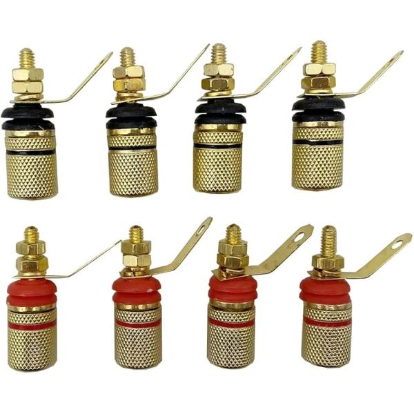 バリエーションコード : 2B2NGRDRIXv金メッキでバナナプラグ対応のオーディオ用スピーカーターミナル端子(ピン)セットになります。v歪みのないクリアな音質が特徴。是非このアイテムでお楽しみください。v舞台、ライブ、スタジオ、会議室な...