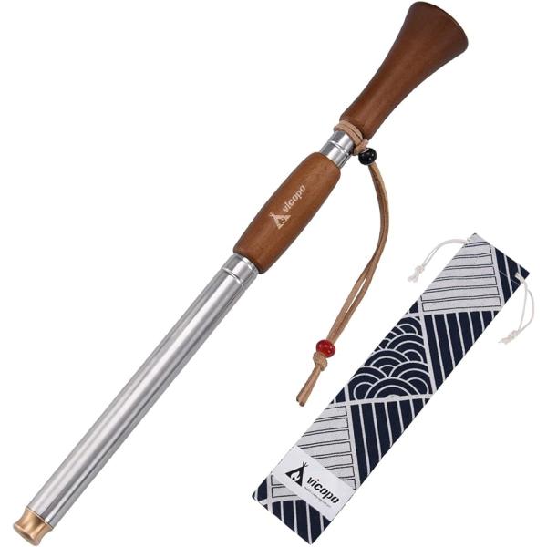 バリエーションコード : 2B2O8W5DKS・「欠かせない火起こしアイテム」キャンプ道具の一つとしてぜひ備えておきたい火吹き棒。火の弱いところなどをしっかり見極めて狙った場所へピンポイントで空気を送ることができます。火おこし、燃焼促進、燃...