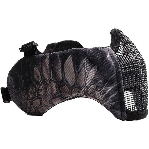 バリエーションコード : 2B2S39NO3J・v「衝撃に強い」 鼻口部分を覆うのはスチール製のメッシュタイプなので、強度は抜群。ゼロ距離でBB弾が当たってもしっかりと衝撃を防いでくれプレーに集中することができます。・v「ゴーグルが曇りにく...