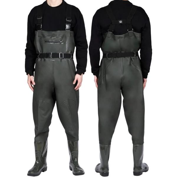 バリエーションコード : 2B2SFNFKXU「防水性と着心地にこだわった生地」 表地はPVC・裏地はニット生地を使用しており防水性とともに中の湿気を排出可能な機能性素材。表地は高い耐水性・撥水性と油や酸・アルカリにも強く防寒性もあり、柔ら...