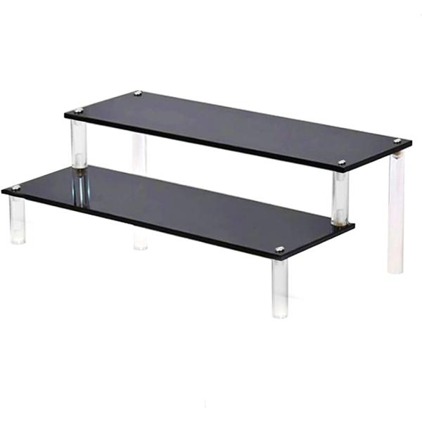 バリエーションコード : 2B2GXJGJ9S・ディスプレイ用のアクリルスステージ 様々なインテリアにお洒落にぴったり合います。お気に入りのフィギュア・時計・アクセサリーなどを自由な発想で並べられ、フィギュアだけでなく、香水やリップなどの化...